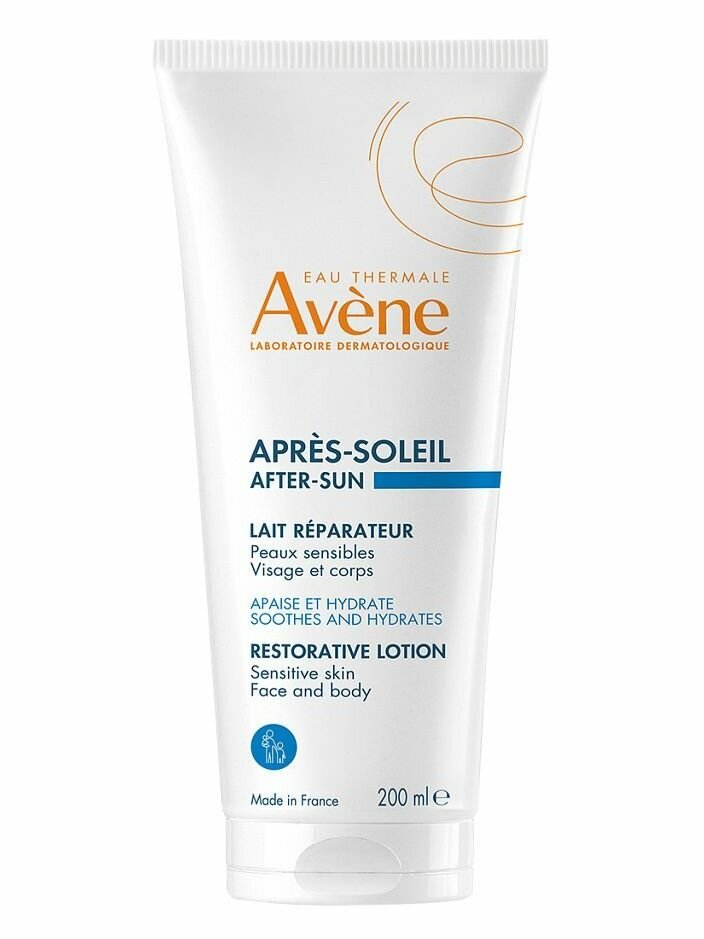Авен Лосьон восстанавливающий после загара, 200 мл (Avene Lait reparateur apres-soleil)