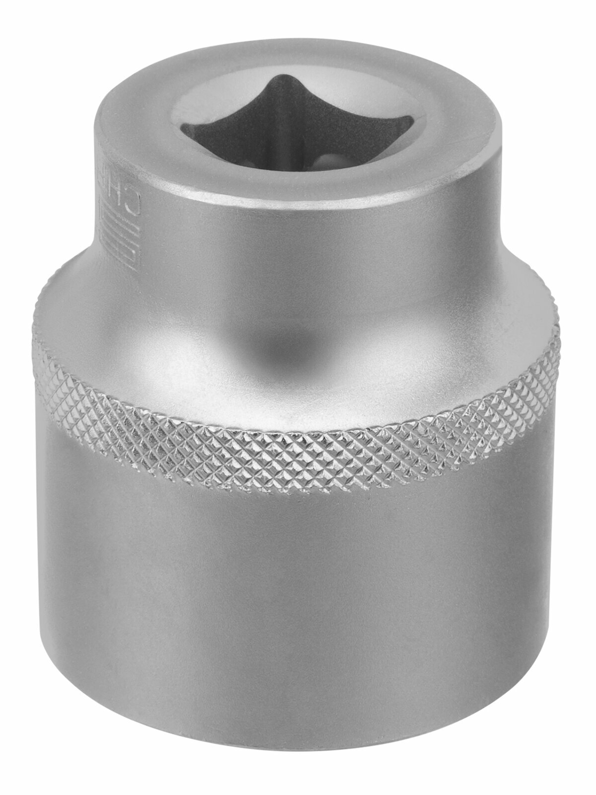 Головка торцевая Stels 30 мм, 12-гранная, CrV, под квадрат 1/2", хромированная 13673