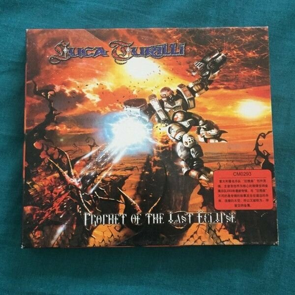 Luca Turilli. Prophet Of The Last Eclipse (Promo, China, LMP, LMP 0210-045 CD, 2002, Cardboard Sleeve) CD