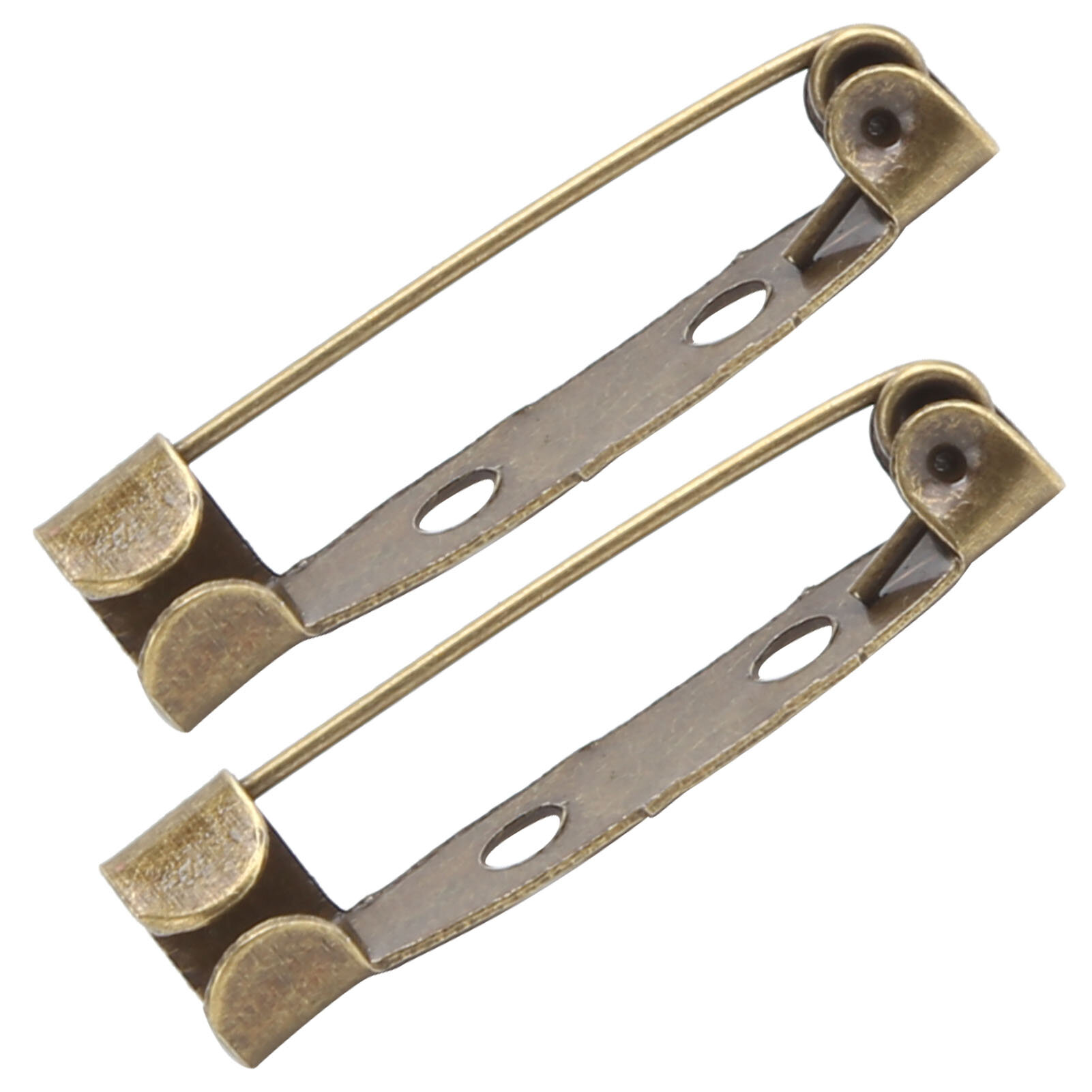 200 шт, простая винтажная брошь для одежды, булавки из сплава, шитье, изготовление ювелирных изделий своими руками, 2,5 см
