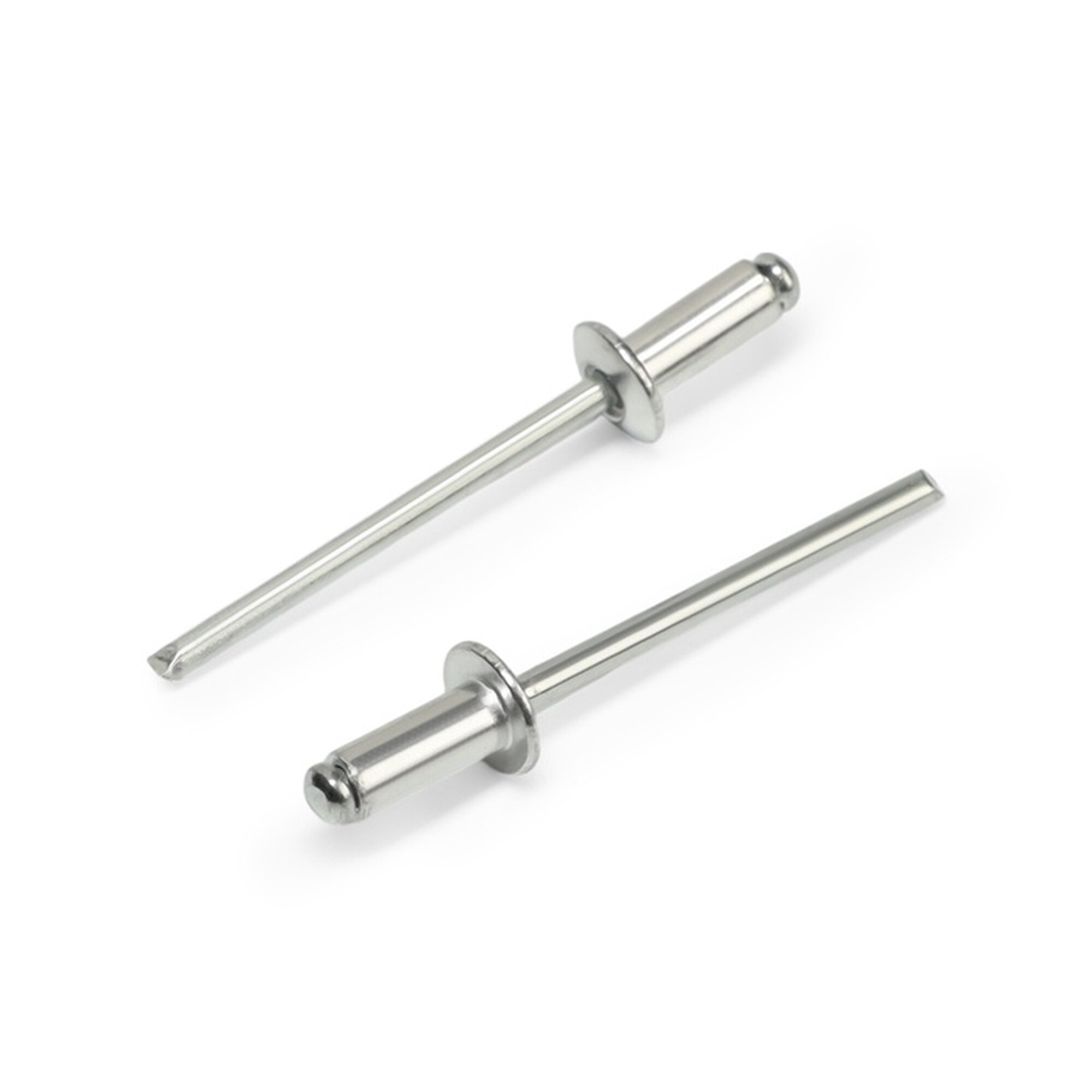 Заклёпки вытяжные тундра krep, алюминий-сталь, 50 шт, 4 х 10 мм