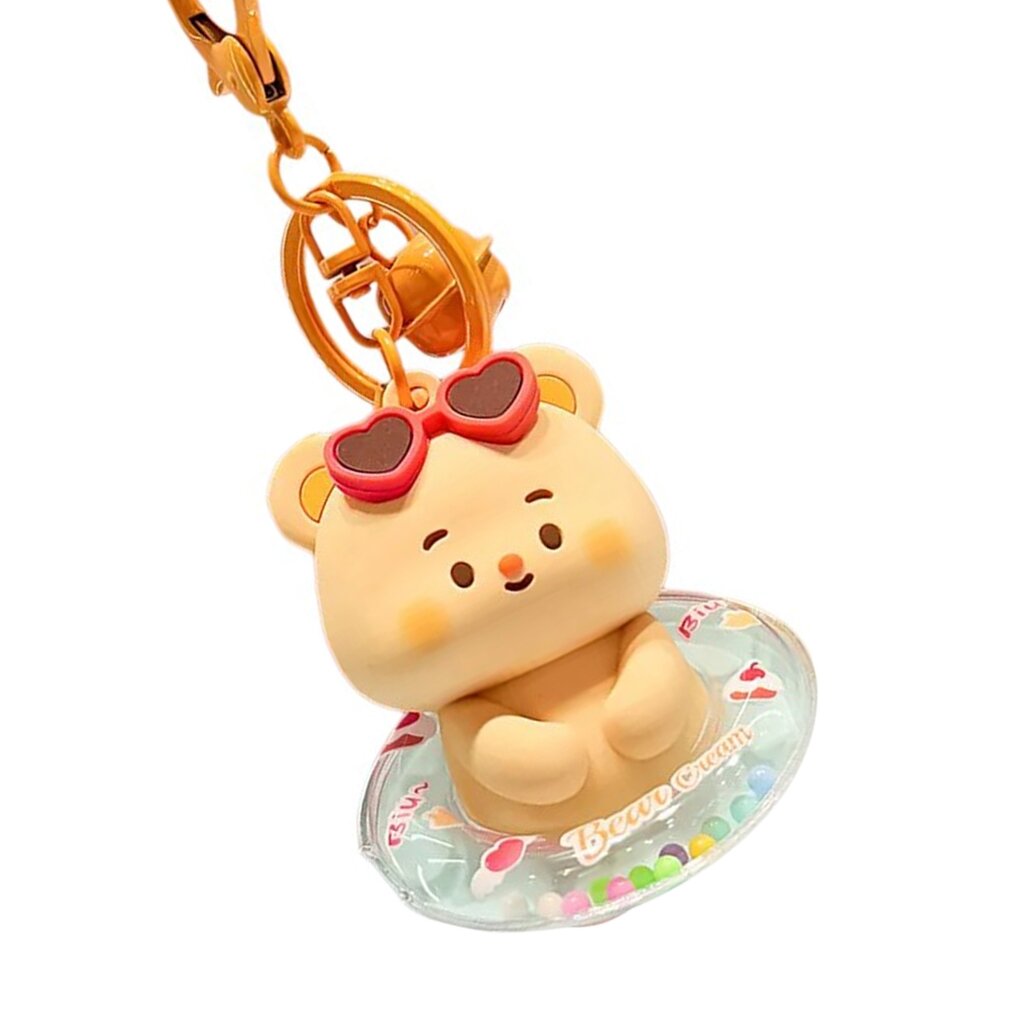 Шкентель Шарма Медведя из Мультфильма подарка Сумки Keychain Привесной для Торгового Автомата