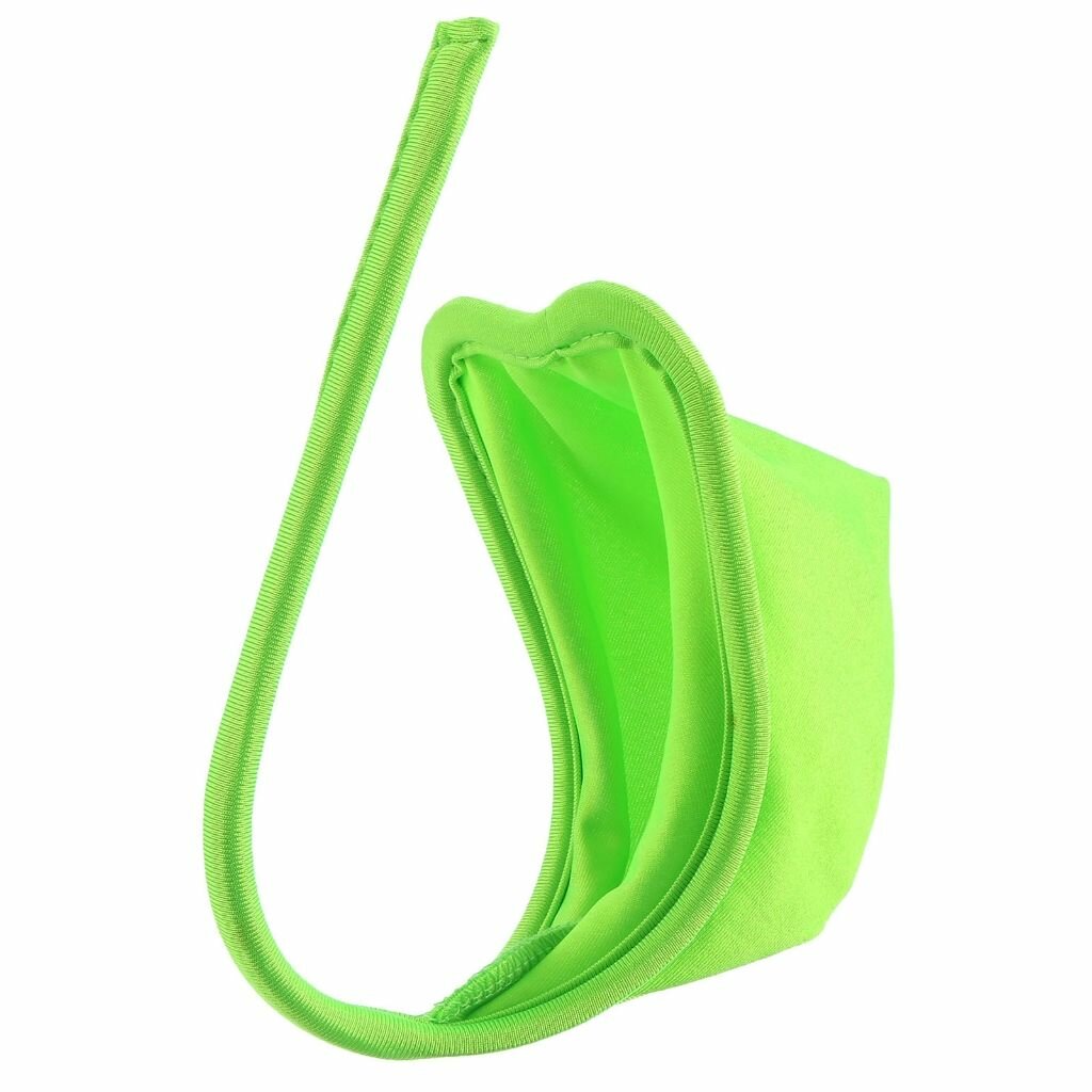 Мужские карманные сексуальные трусики зеленого цвета