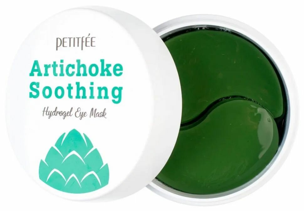 Petitfee Гидрогелевые патчи с артишоком Artichoke Soothing Hydrogel Eye Mask 60 шт