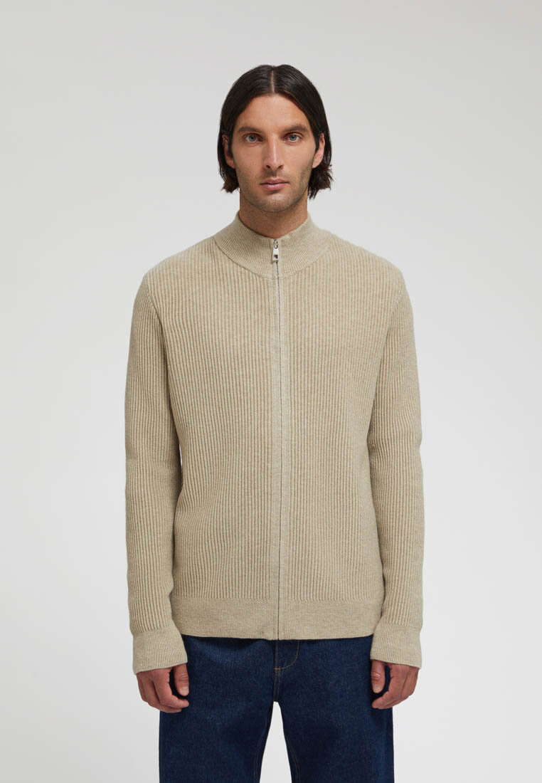 Кардиган с шерстью