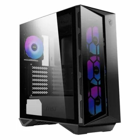 Компьютерный корпус MSI MPG GUNGNIR 110R (306-7G10R21-W57) черный - Midi Tower, ATX, USB 3.2 Gen 1 Type-C