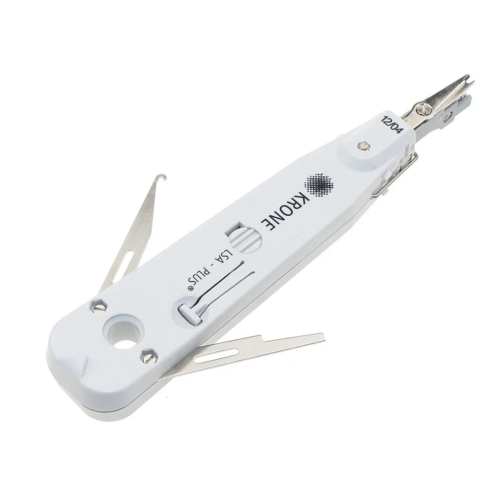 Регулируемый серебристый инструмент для удаления отверстий с датчиком для телекоммуникационного телефона RJ11 LAN сеть Cat5 RJ45 коммутационная панель