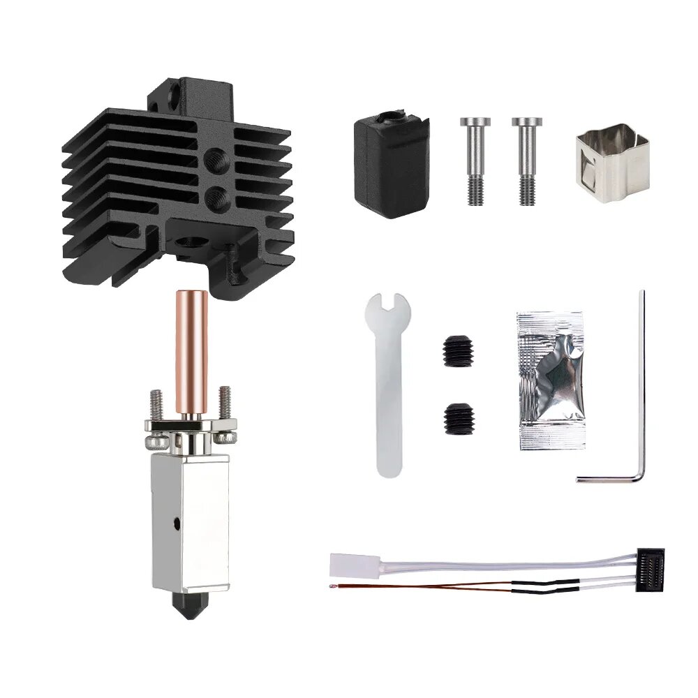 Hotend для Bambu Lab p1p X1C P1S X1 V2.0, обновленная печатающая головка с горячим концом, детали для 3D-принтера bambulab