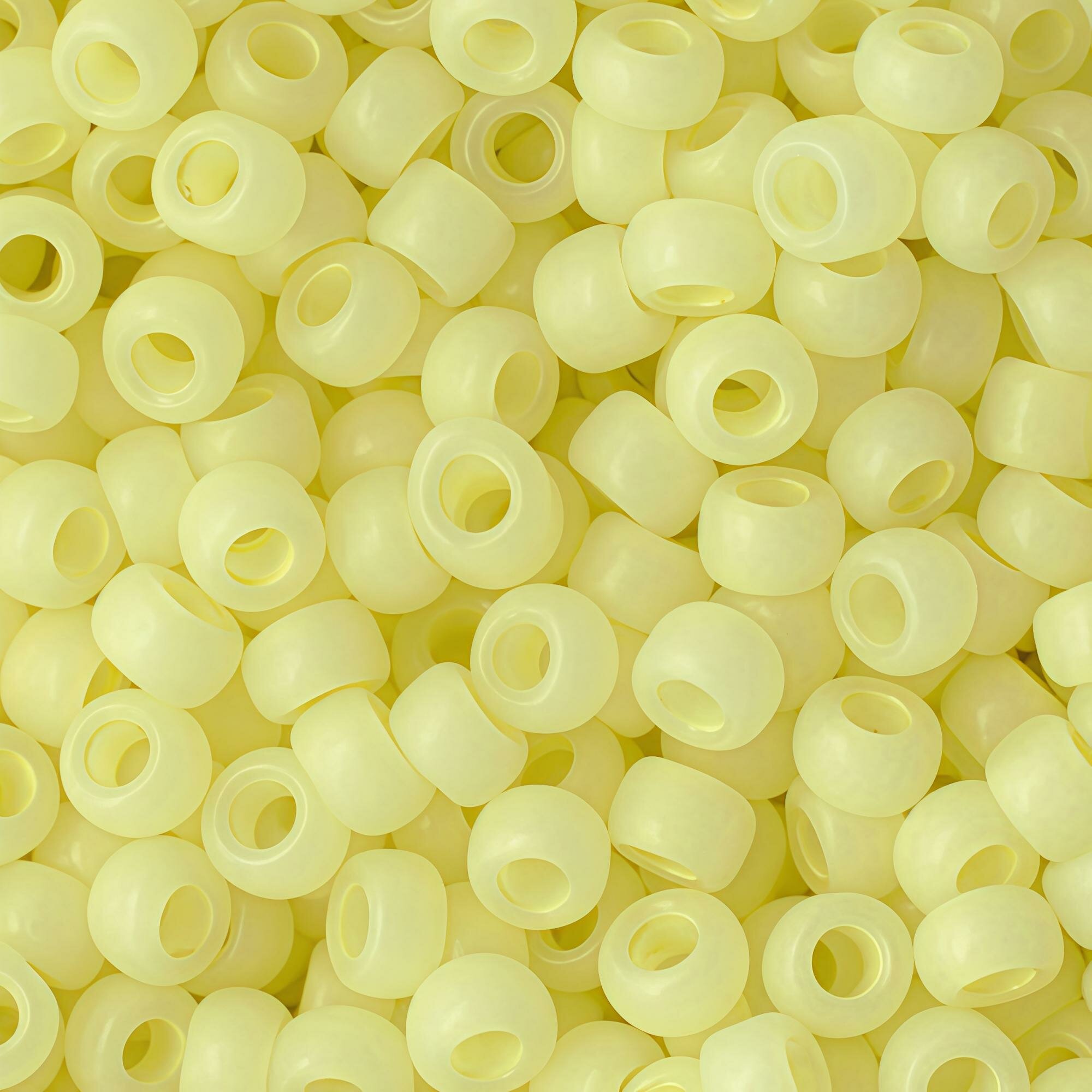 Бисер TOHO круглый, размер 8/0, цвет #142F (Цейлон матовый, банановый крем), 10 грамм