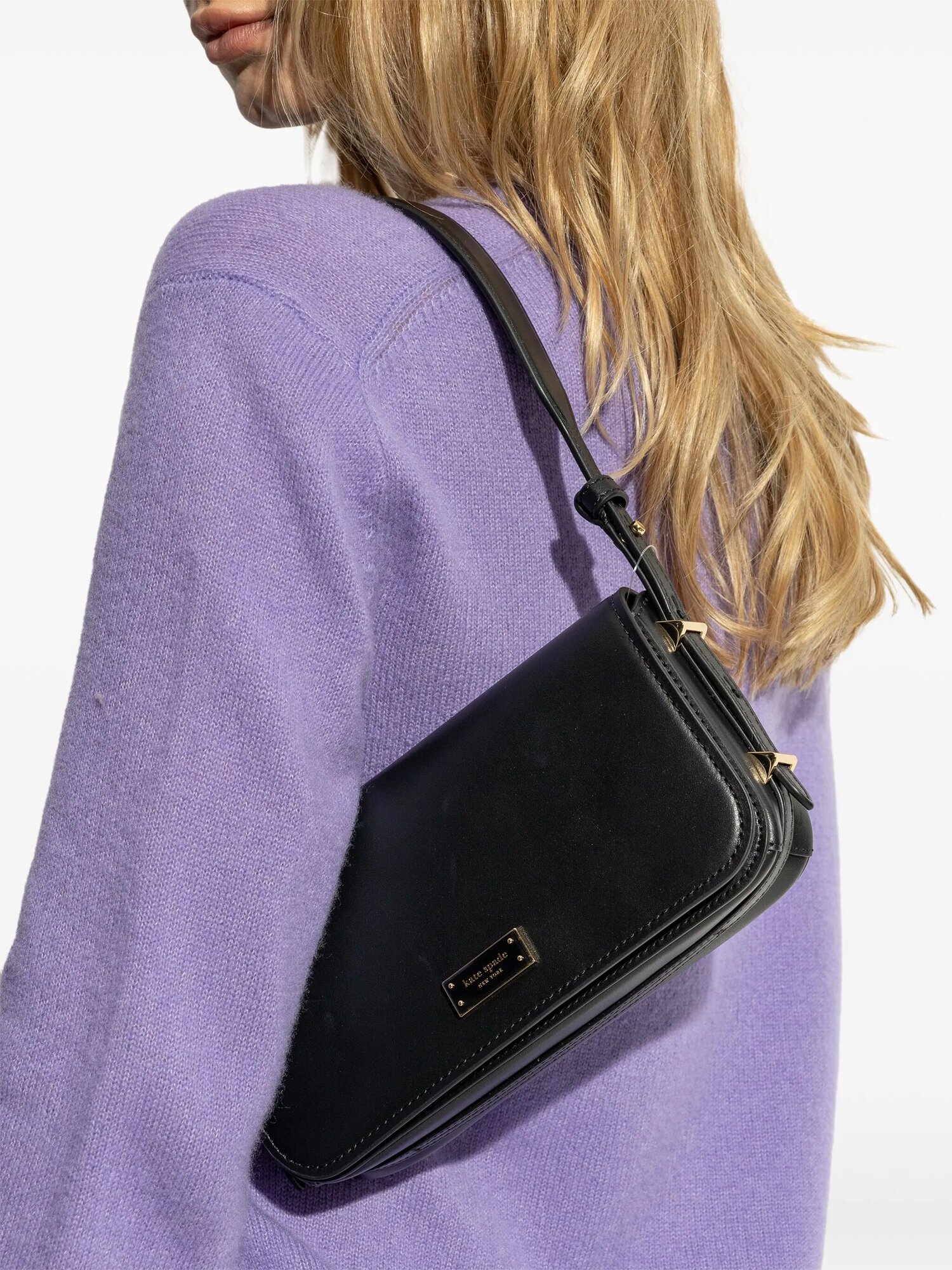 Пояс kate spade для женщин, размер M, черный — фото 1