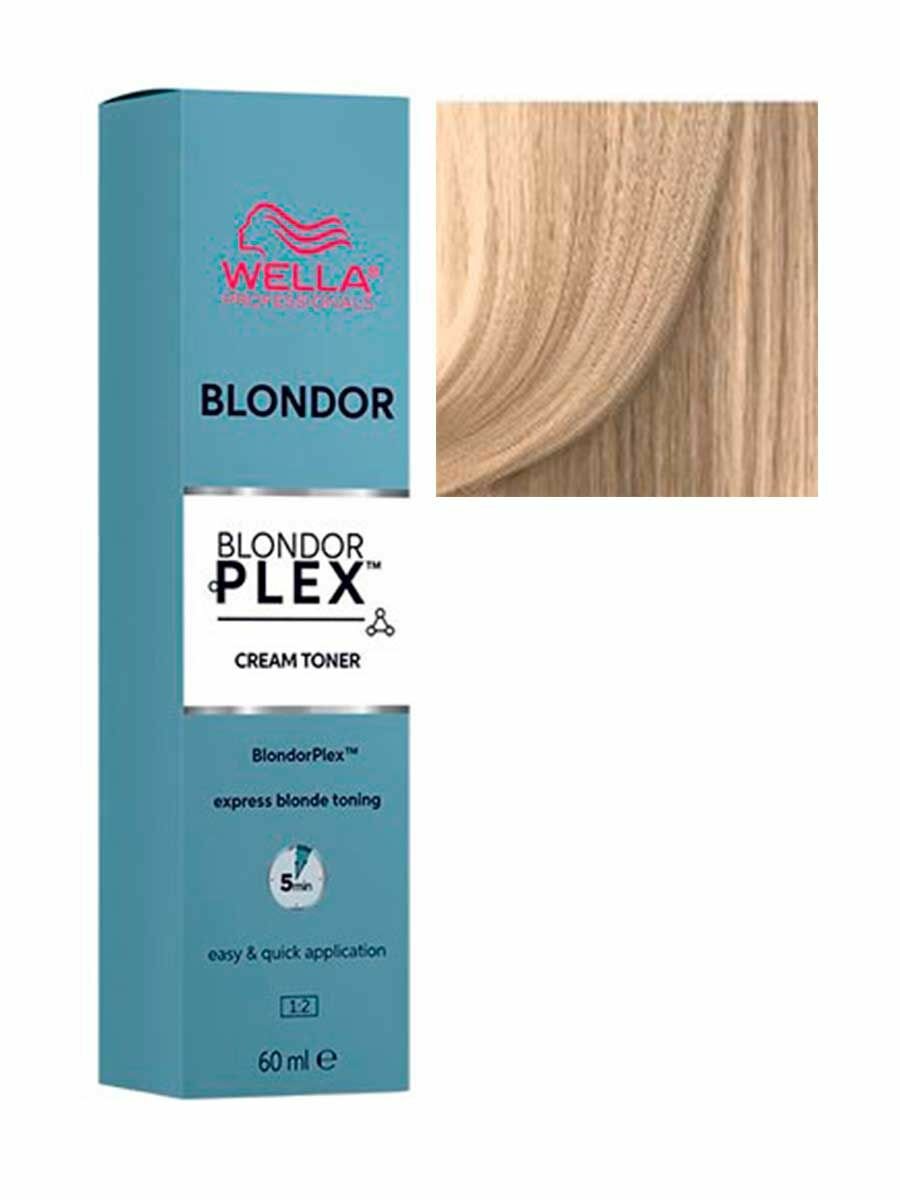 Крем тонирующий Wella Professionals Blondor Plex Cream Toner /36 Велла Блондор Плекс Крем Тонер для волос 60 мл