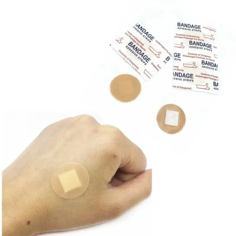 Круглые пластыри Non-transparent, 50 шт