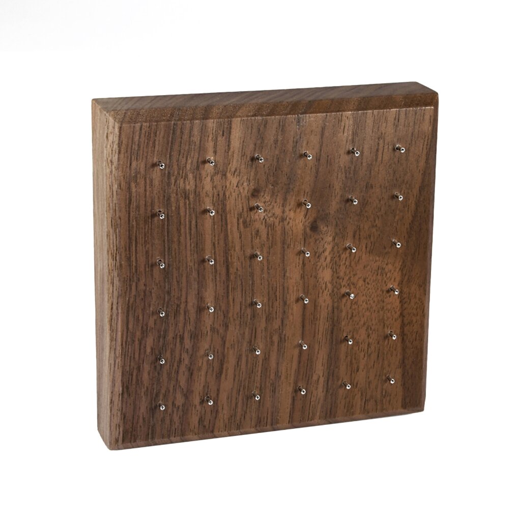 Стильная древесная стенда пирсинговые украшения для организации серьги для губ кольца и аксессуары для тела