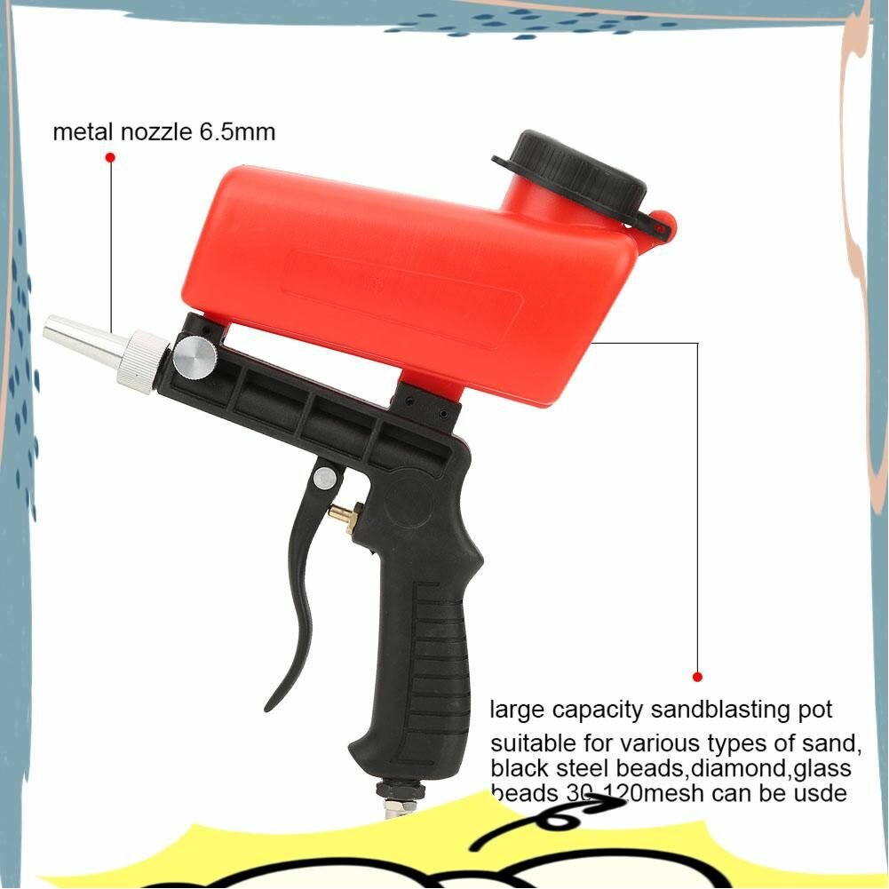 Пневматический пескоструйный пистолет