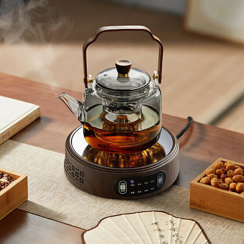 Mingguang Electric Ceramic Tea Kettle Tea Maker Water Boiler Tea Stove Health Pot Set Household Kung Fu Tea Set