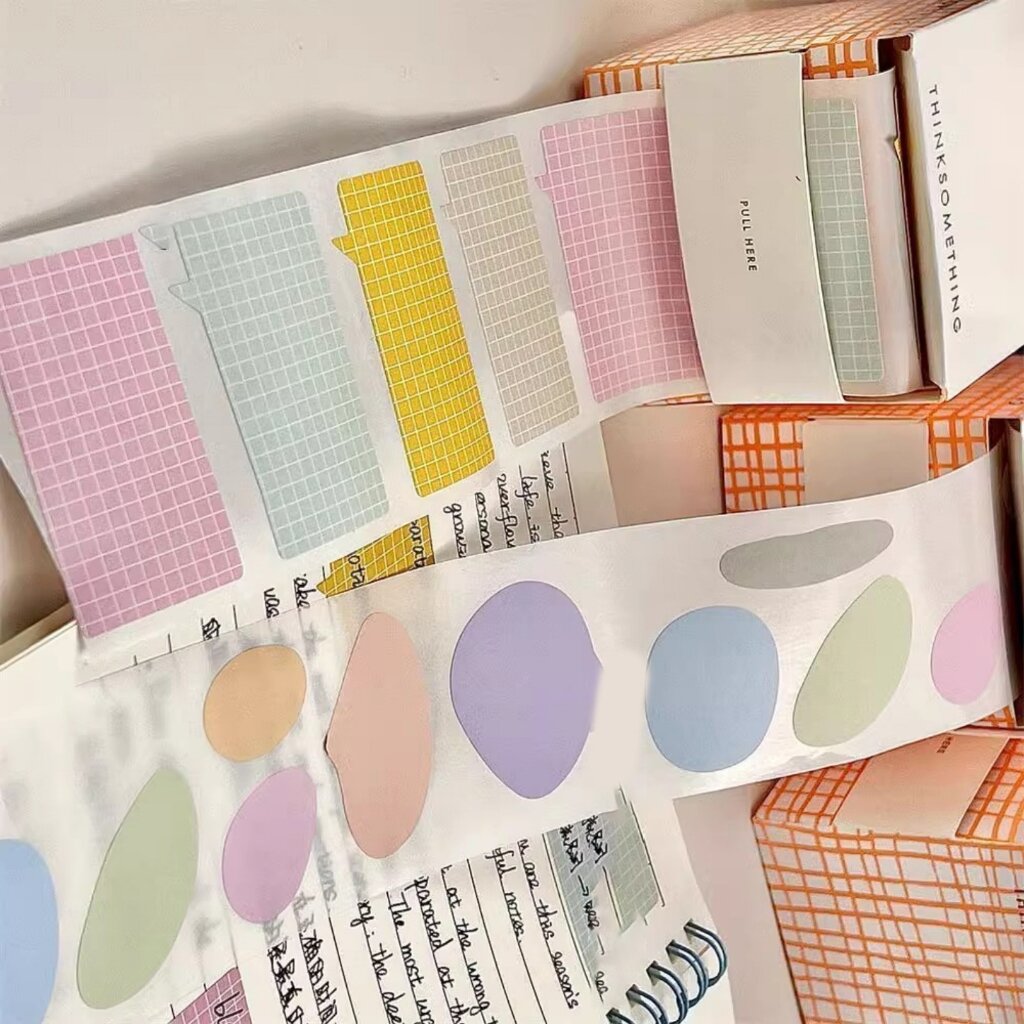 100 Листов Выдвижных Липких Заметок Блокнот Для Заметок Маленькие Блокноты Бумага для Заметок для письма