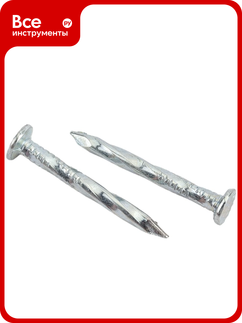 Винтовые гвозди Восход-Метиз оцинкованные, 3,0x30 мм, 0,5 кг 14653838