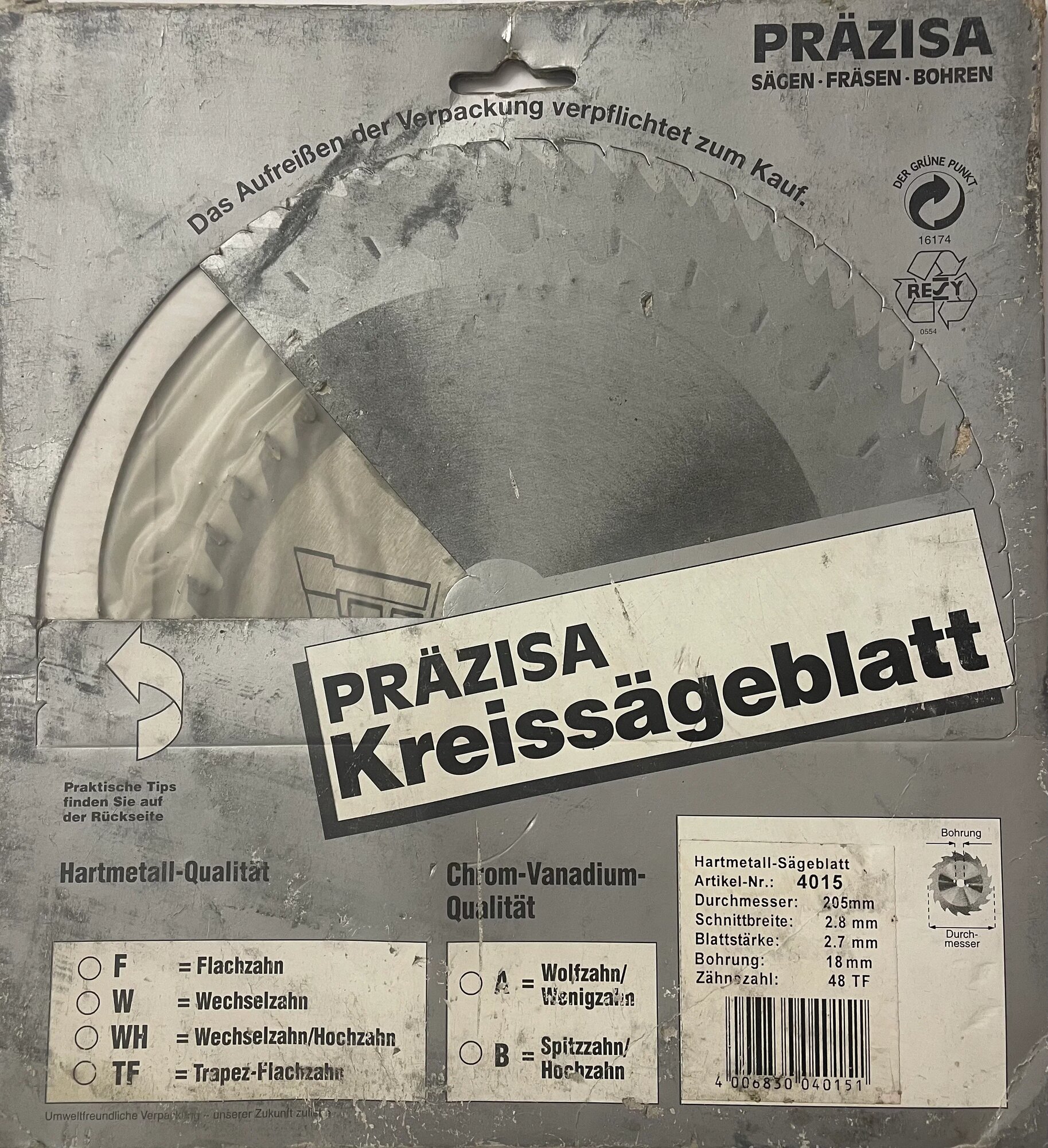 Диск по дереву 250x 30x 30 COMET prazisa kreissagebiatt для продольного пиления по дереву, фанере