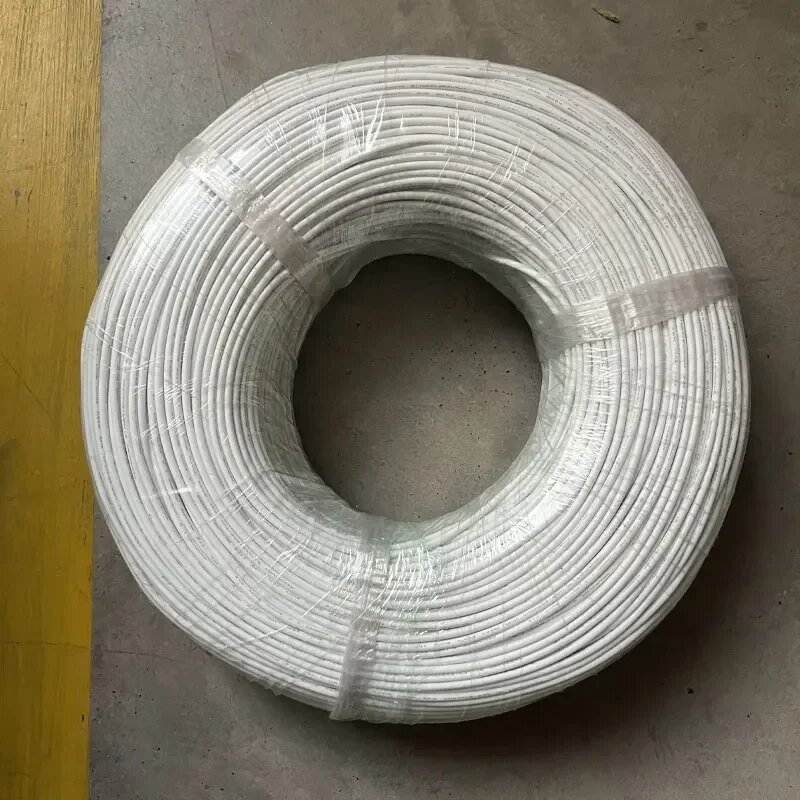 Белый силиконовый провод 28AWG, 10 метров