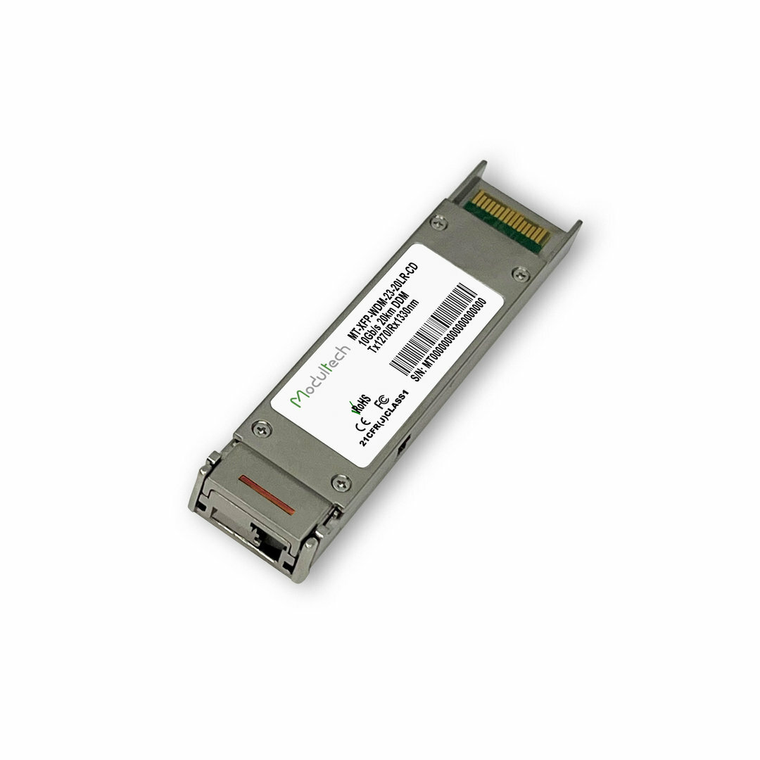 Модуль XFP WDM 10 Гбит/с, 20 км, 1270/1330 нм, SMF, LC