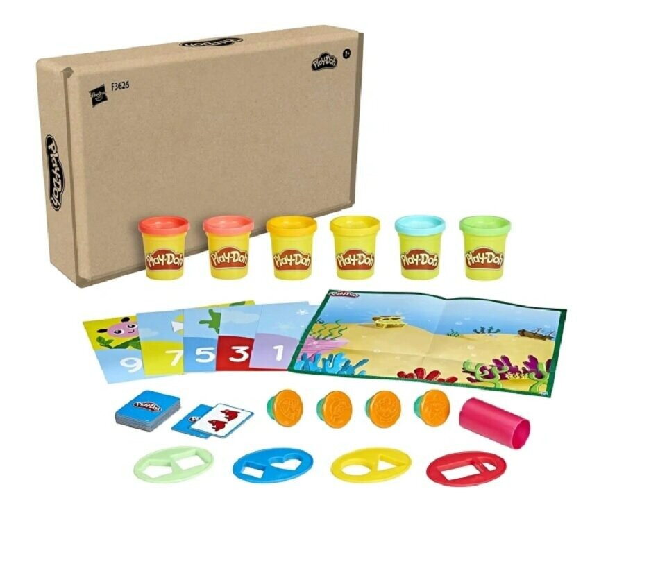 Игровой набор Play Doh Создай и посчитай цифры F3626