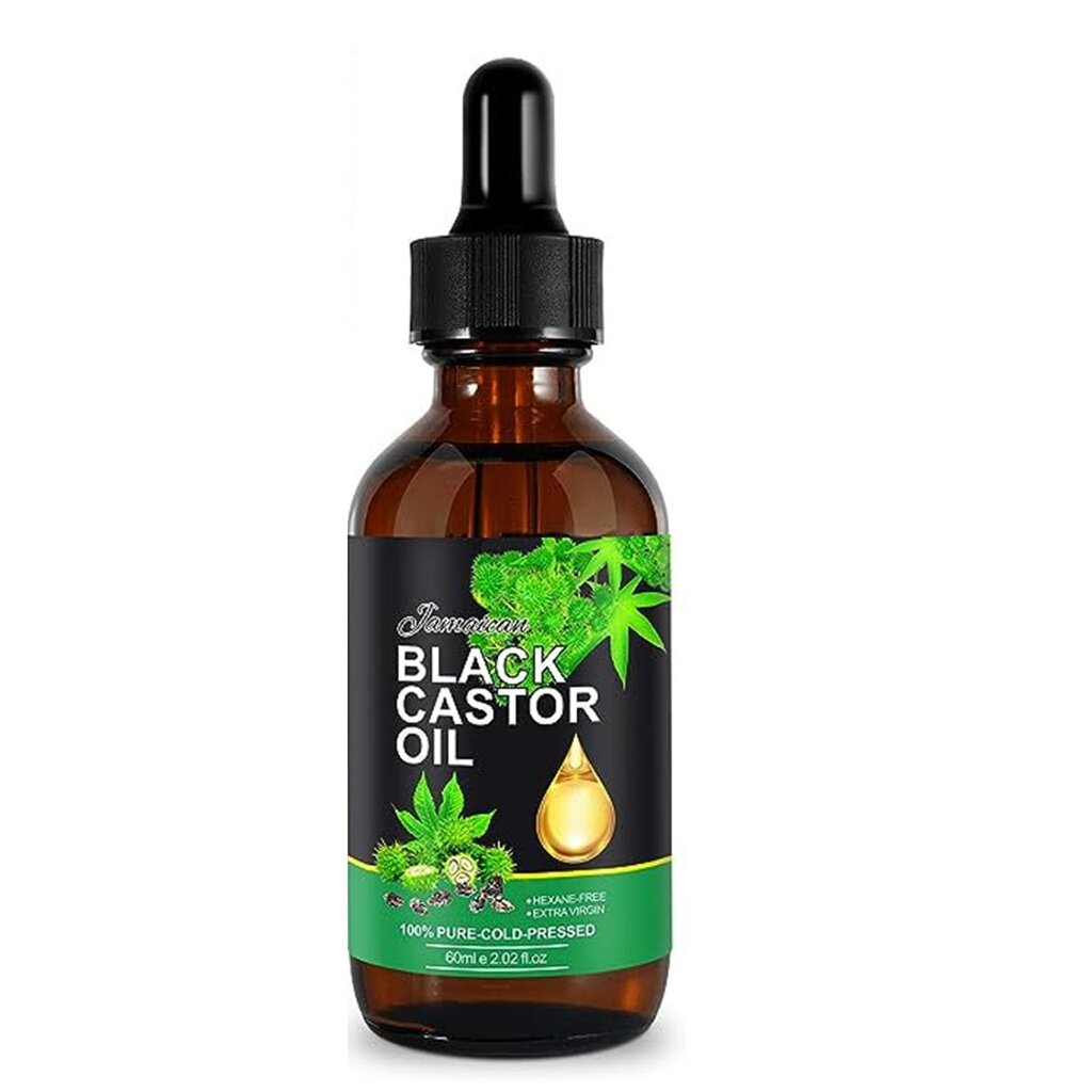 60 мл черного касторового массажного масла
