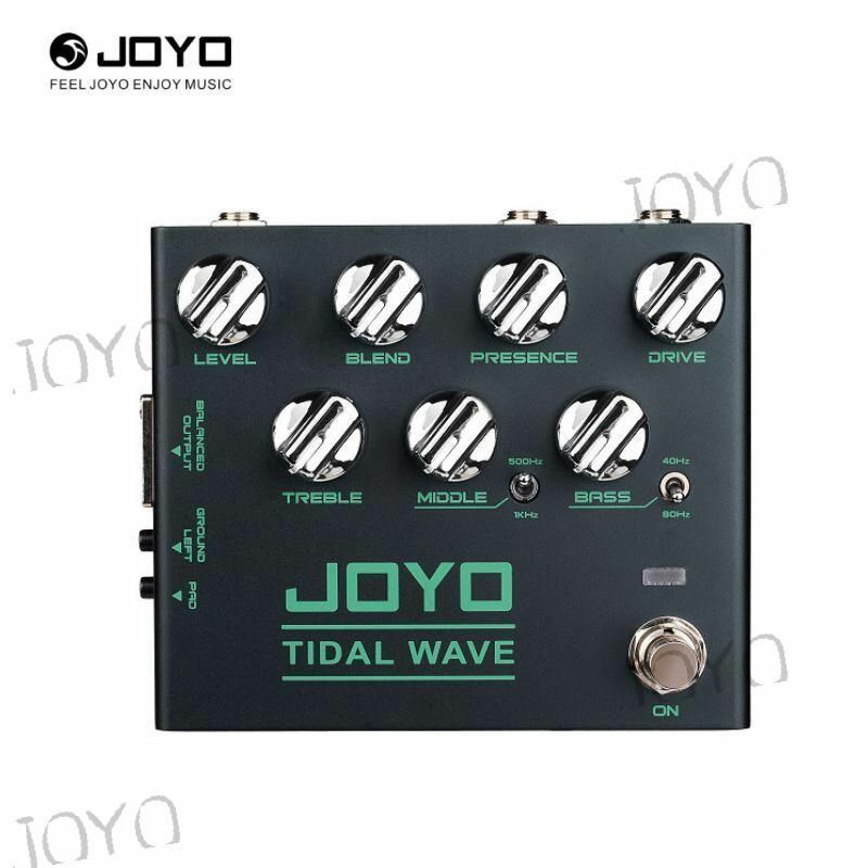 JOYO R-30 TIDAL WAVE Педаль бас-предусилителя для гитары Классический басовый тон 90-х годов Поддержка функции DI Педаль эффектов для бас-гитары R 30
