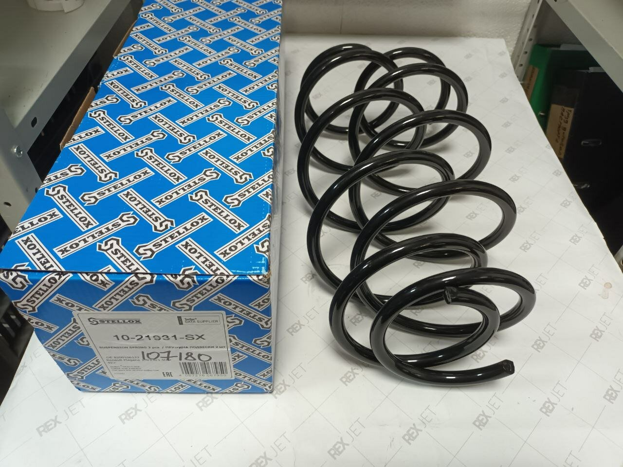 Пружины передние Renault Megane II, Scenic II 1.6/1,5D Stellox