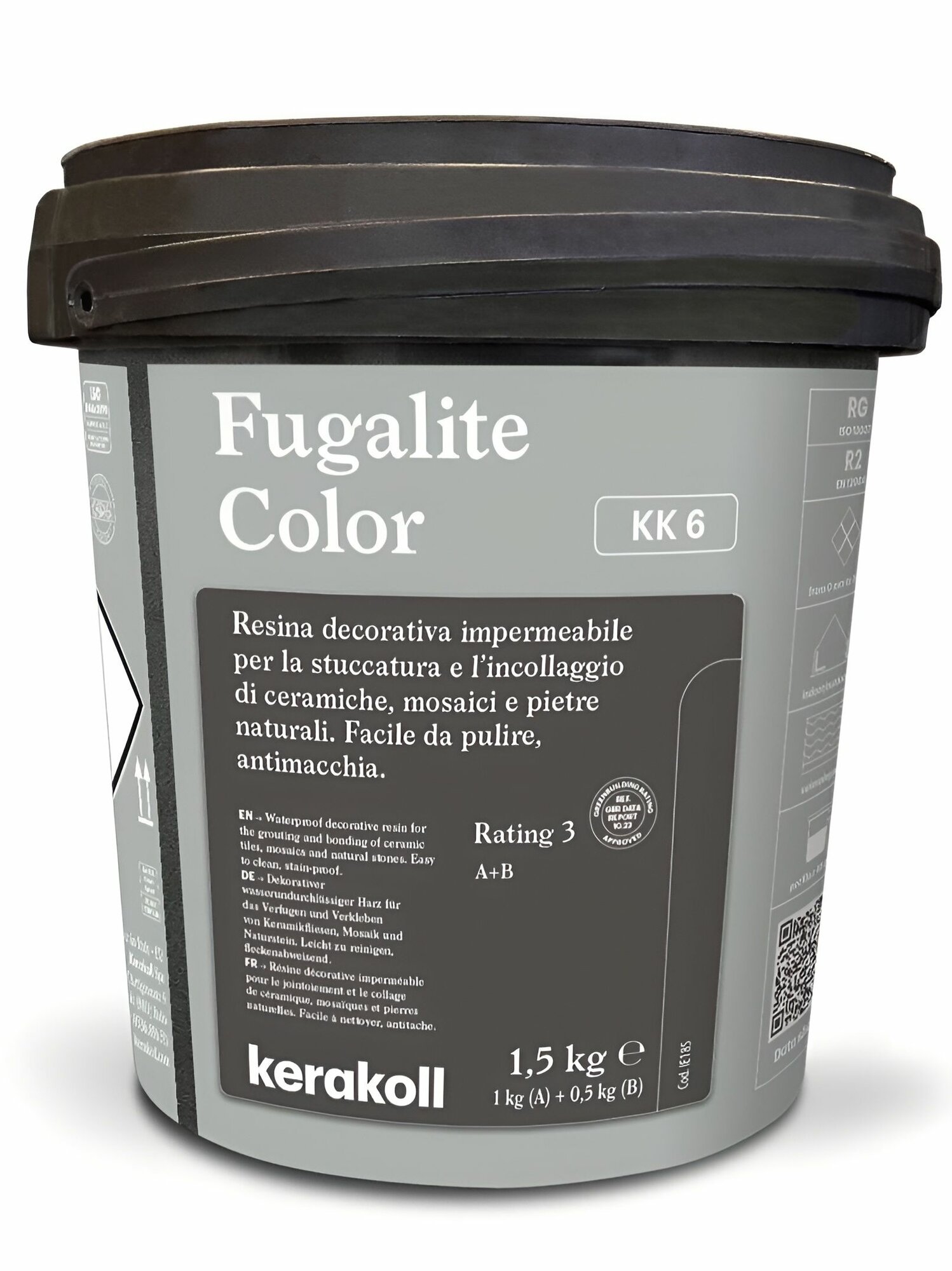 Эпоксидная затирка KERAKOLL Fugalite Color цвет КК 6, 1,5 кг