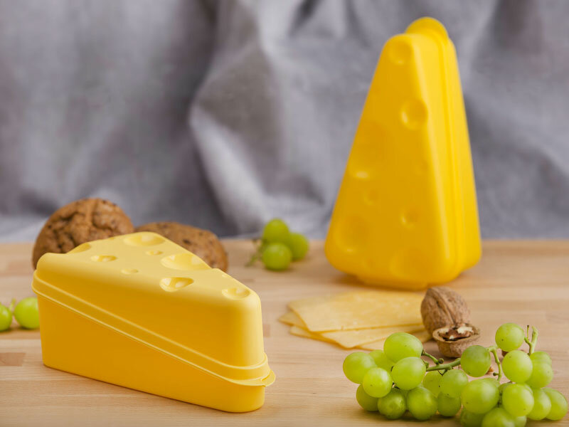 Контейнер для сыра , полипропилен, желтый, для посудомойки, 1 шт