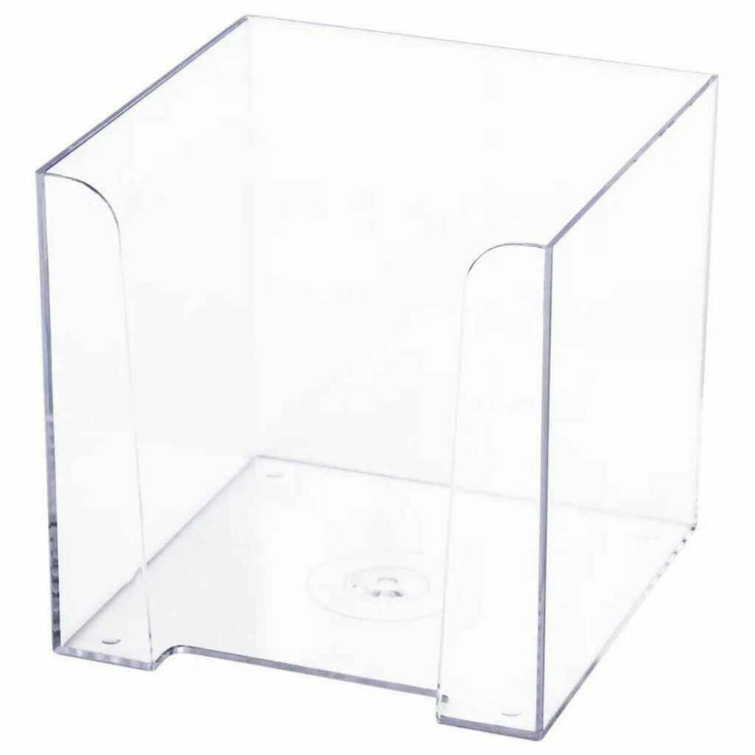 Подставка под бумажный блок (90*90*90мм) прозрачная
