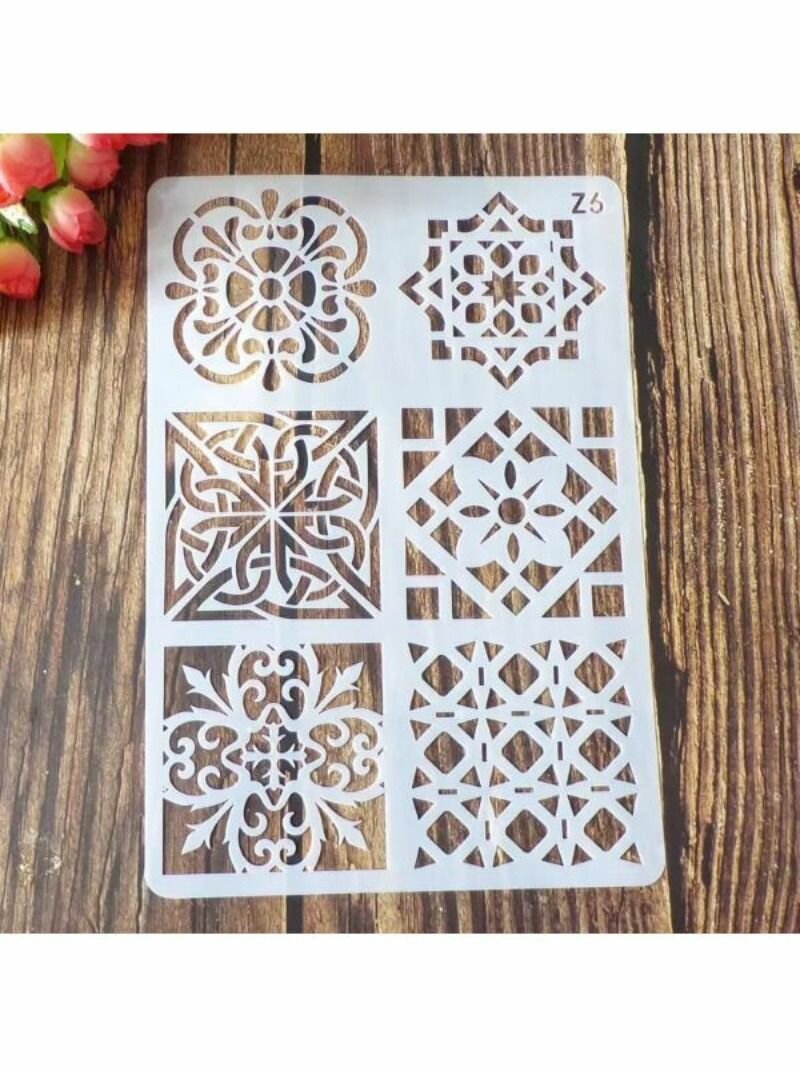 Полный шаблон для рисования, набор трафаретов для творчества и обучения детей и взрослых, помощник для скетчей и художественных работ