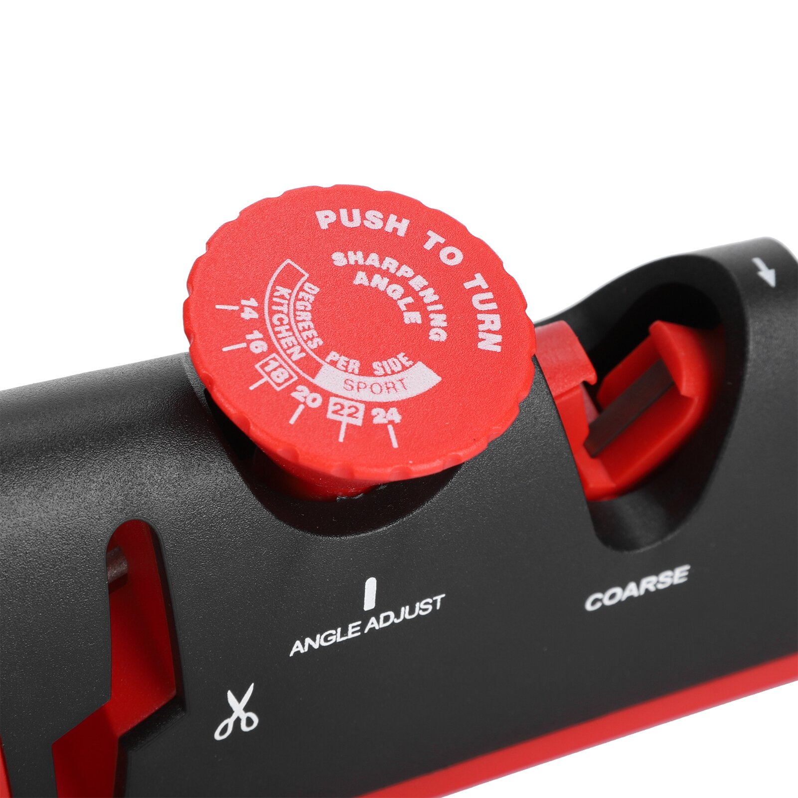 4 в 1 Многофункциональная точилка для ножей Регулируемый ручной инструмент для заточки кухонных ножей