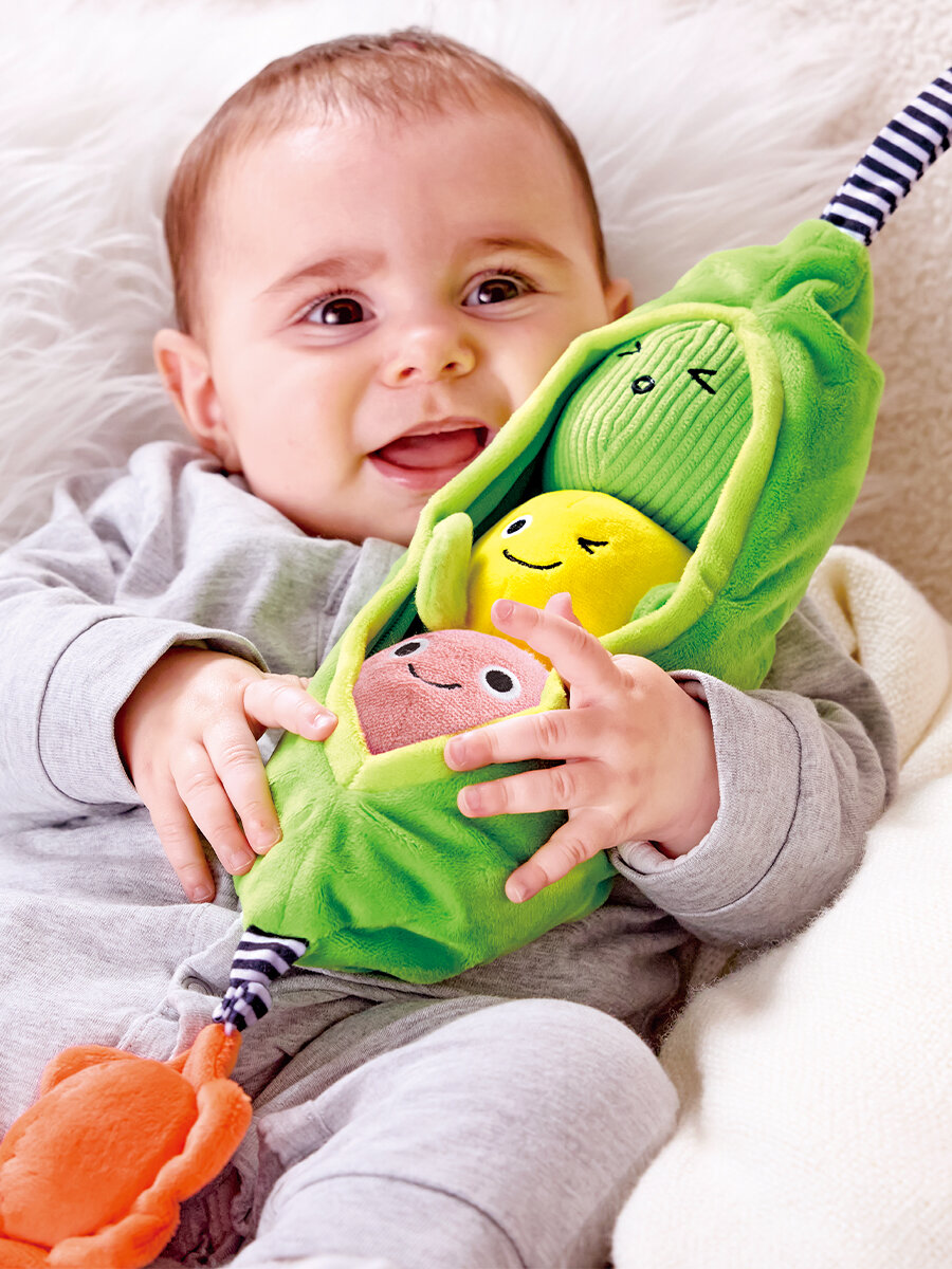 Подвесная игрушка Hape "Соня" Подвесные друзья-горошины E0135_HP