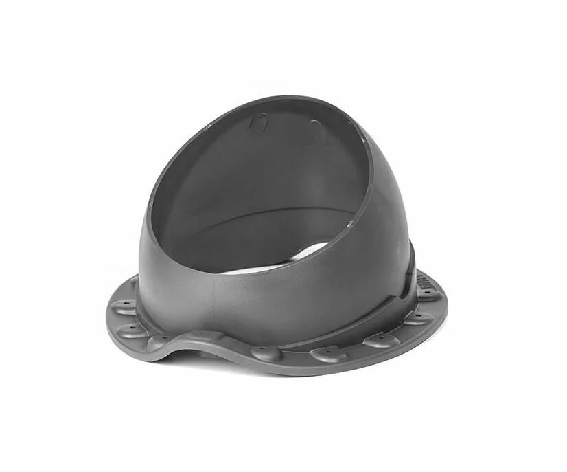 Проходной элемент Krovent Base-VT Wave 125/150, серый, для металлочерепицы