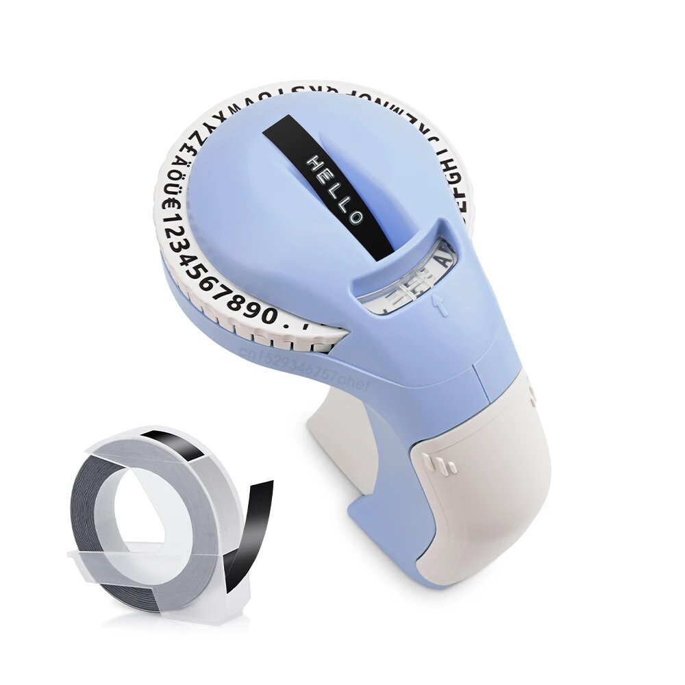 Ручной этикетировочный аппарат B90, аналог Dymo 12965 и Motex E101, портативный принтер для Purple