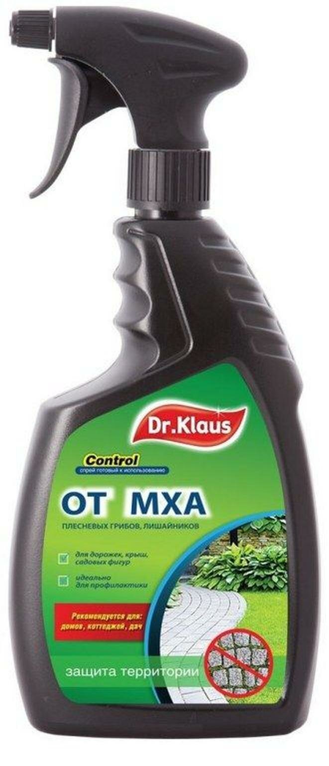 Спрей Dr. Klaus от мха, плесневых грибов, лишайников (750 мл)