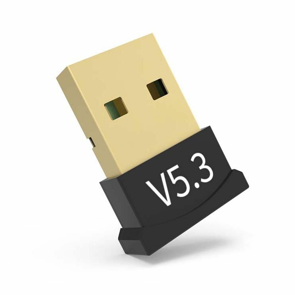 Блютуз bluetooth адаптер для пк , ноутбука, наушников, беспроводной V 5.3 , прием и передача данных