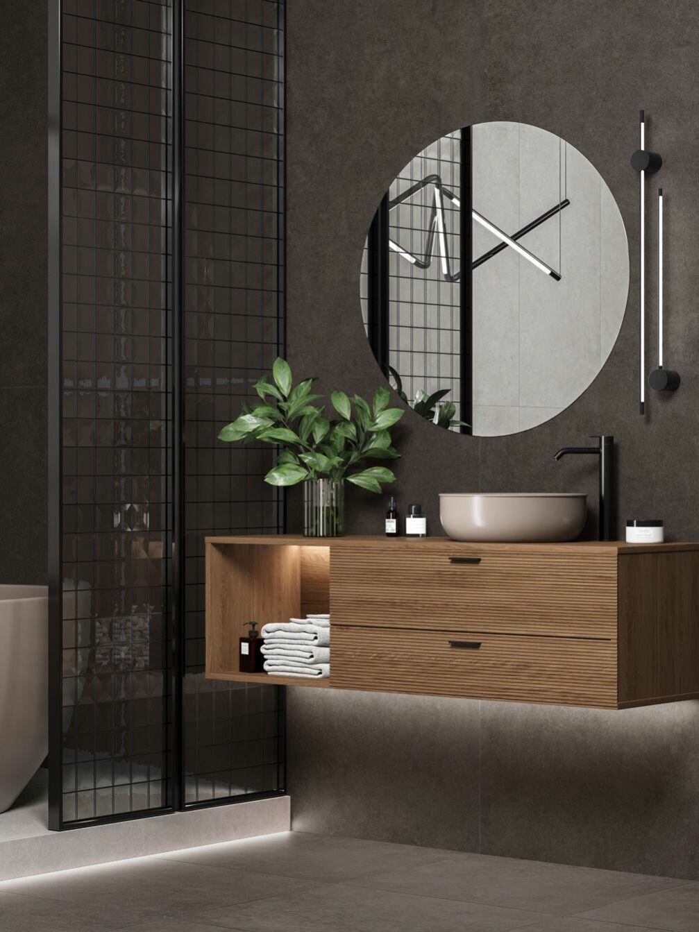 Керамогранит под бетон ALMA CERAMICA BOND GFU60120BND20R матовый 600x1200