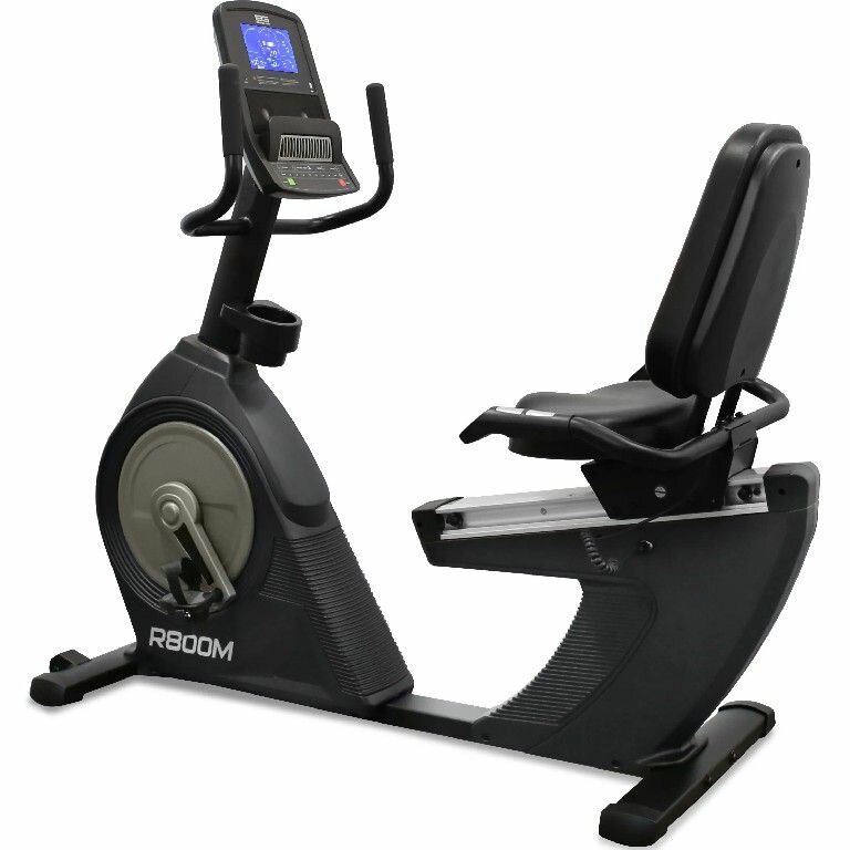 Велотренажёр Bronze Gym R800M, горизонтальный, профессиональный, 24 уровня нагрузки