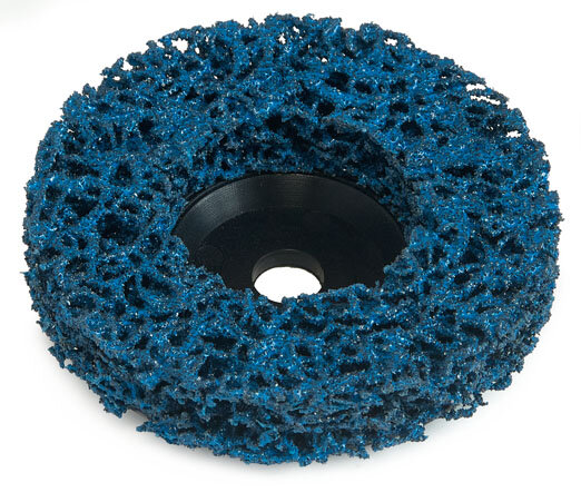 Коралловый диск под УШМ D 75 мм (синий)