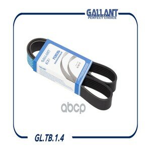 Ремень поликлиновый 6pk1115 1118 gl. tb.1.4 а/с с гур Gallant арт. gl. tb.1.4