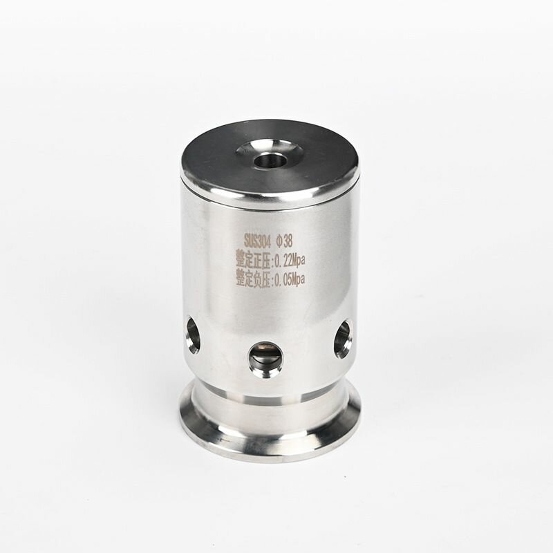 Клапан предохранительный (Клапан двойного действия для ПВК с регулировкой)для самогонного аппарата. нержавейка