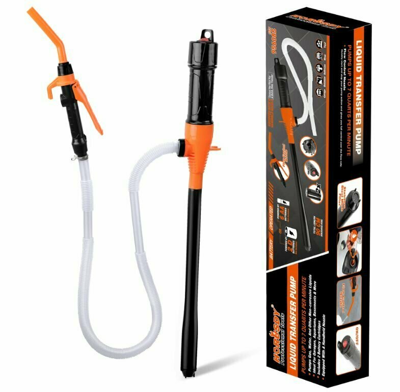 Насос для заправки, перекачки топлива и жидкостей, 9 л/мин, HORUSYD