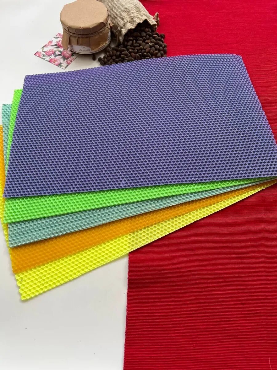 Набор вощины для изготовления свечей большой 40х26