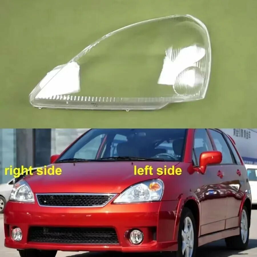 KNOW EASY-Кожух фары, 1 шт, арт. Для Suzuki Liana 2005-2011 Фара Прозрачная Крышка Фары Shell Абажур Случае Плексиглас Заменить Оригинальный Объектив