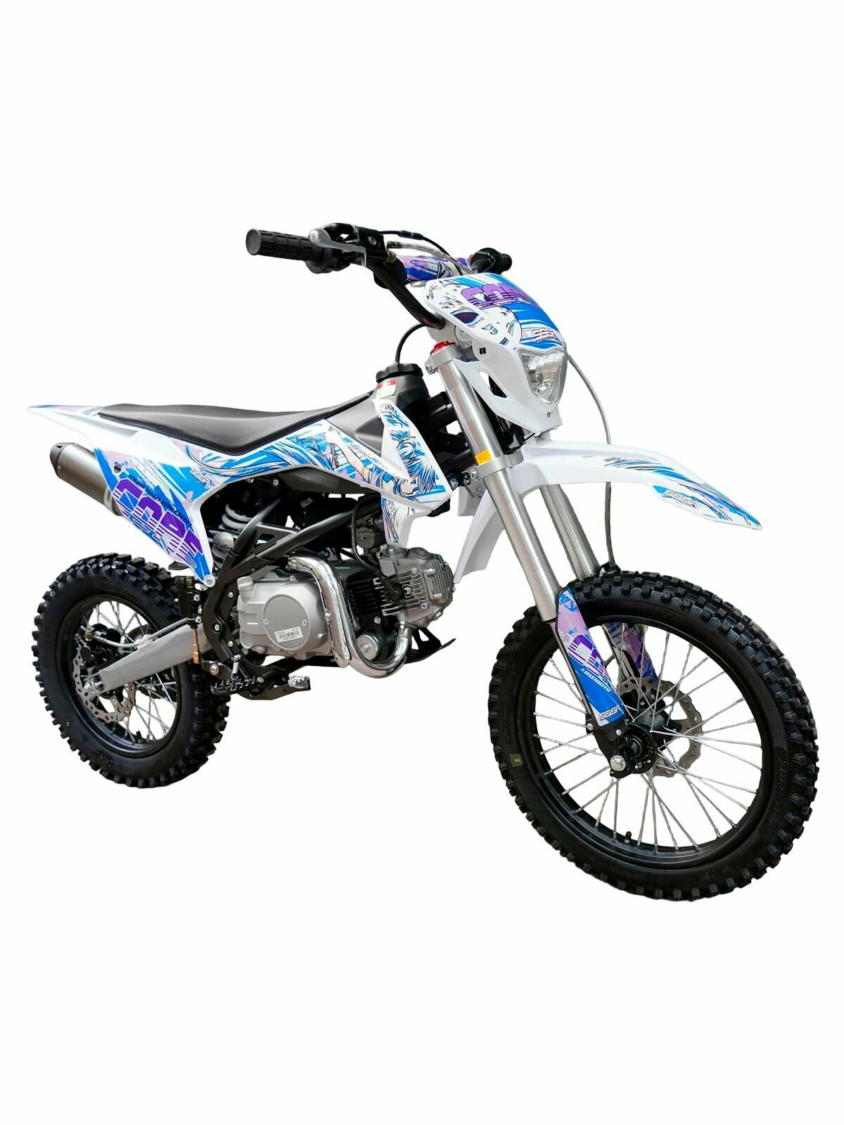 Питбайк SSSR CORE E A Blue Cat Mask