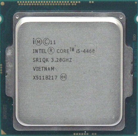 Процессор Intel Core i5-4460 3.1, 3.3, Ghz, Socket 1150/6Mb/4x Core/HD4600, SR1QK VIETNAM