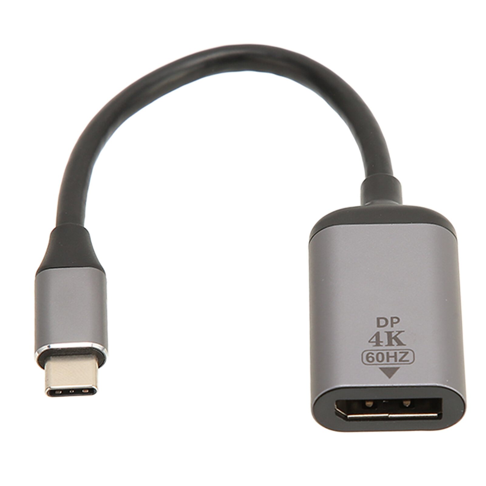 Адаптер USB C к DisplayPort, 4K, 60 Гц, противоскользящий дизайн, Plug and Play Адаптер USB C к Mini DP для наушников Tablet VR