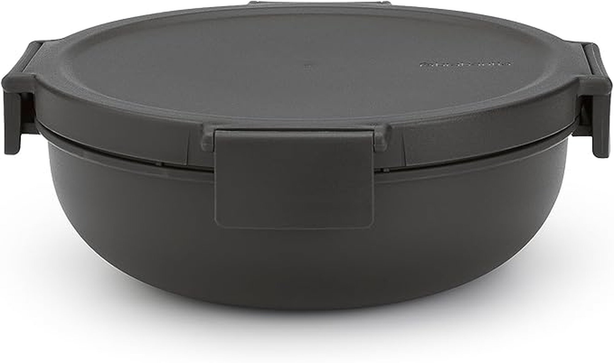 Салатница Make Take, Brabantia, 21 x 21 x 8 см, цвет Dark Grey ( Темно-серый ), B0C5RZYZR9